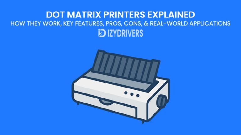 Dot Matrix Printers Explained: How They Work, Key Features, Pros & Cons ...
